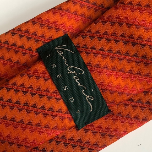 van garie | Accessories | Van Garie Orange Tie | Poshmark